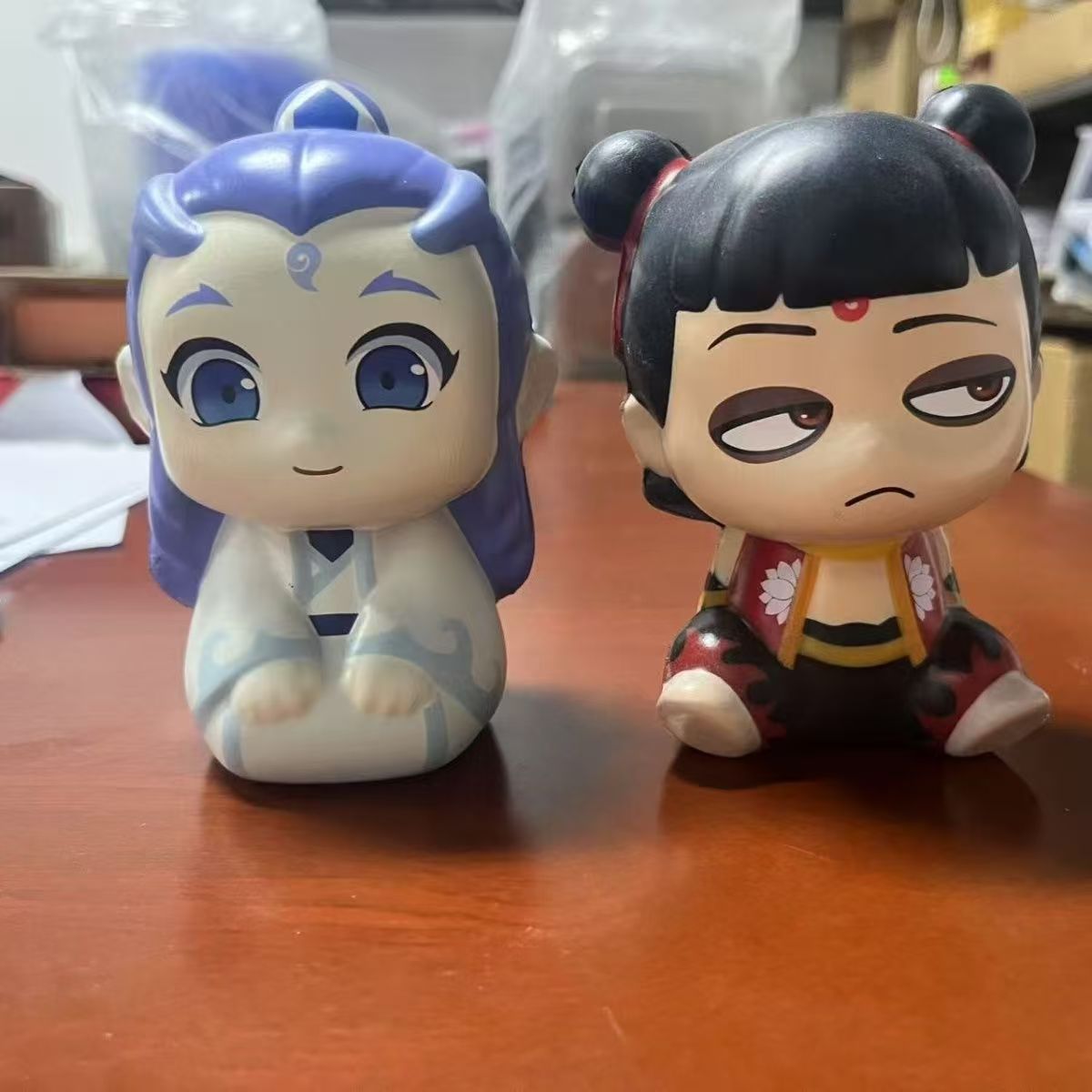 Ne Zha 2 Reduce Stress Resilient Mochi Toy Nezha AoBing Toy Desktop ...