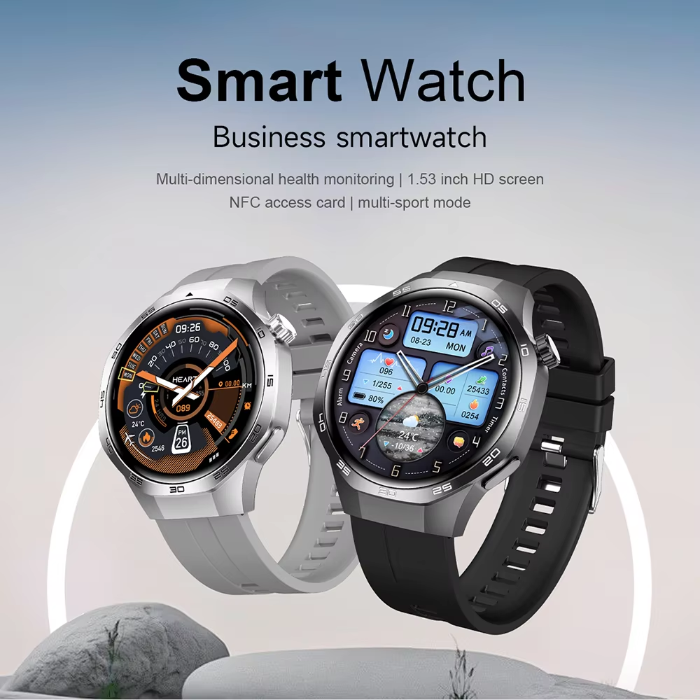 New Smart WATCH GT5 Max GPS Trajectory Compass 1.53Inch AMOLED 360*360 ...