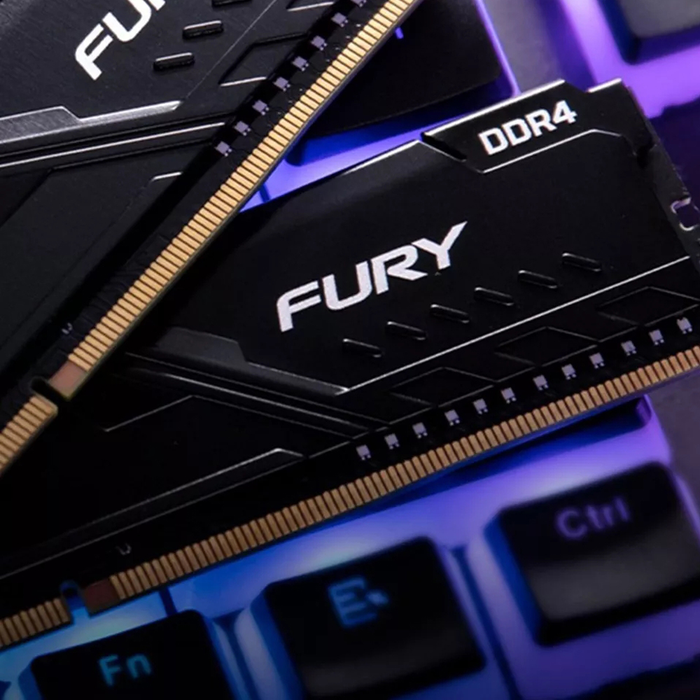 Kingston HyperX Fury DDR4 RAM 8GB DDR4 2666MHz PC4-21300U HX426C16FB2/8 ...