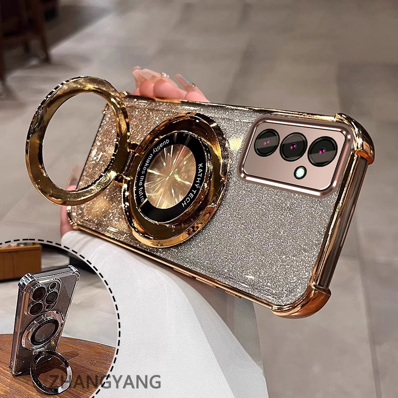 Case For Samsung A35 5G A55 5G Four corner anti drop electroplated ...