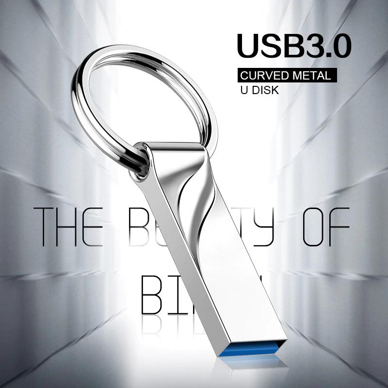 USB3.0 High-Speed Flash Memory Driver 2TB/1TB/512GB/256GB/128GB/64GB Metal Waterproof Pen Flash ...