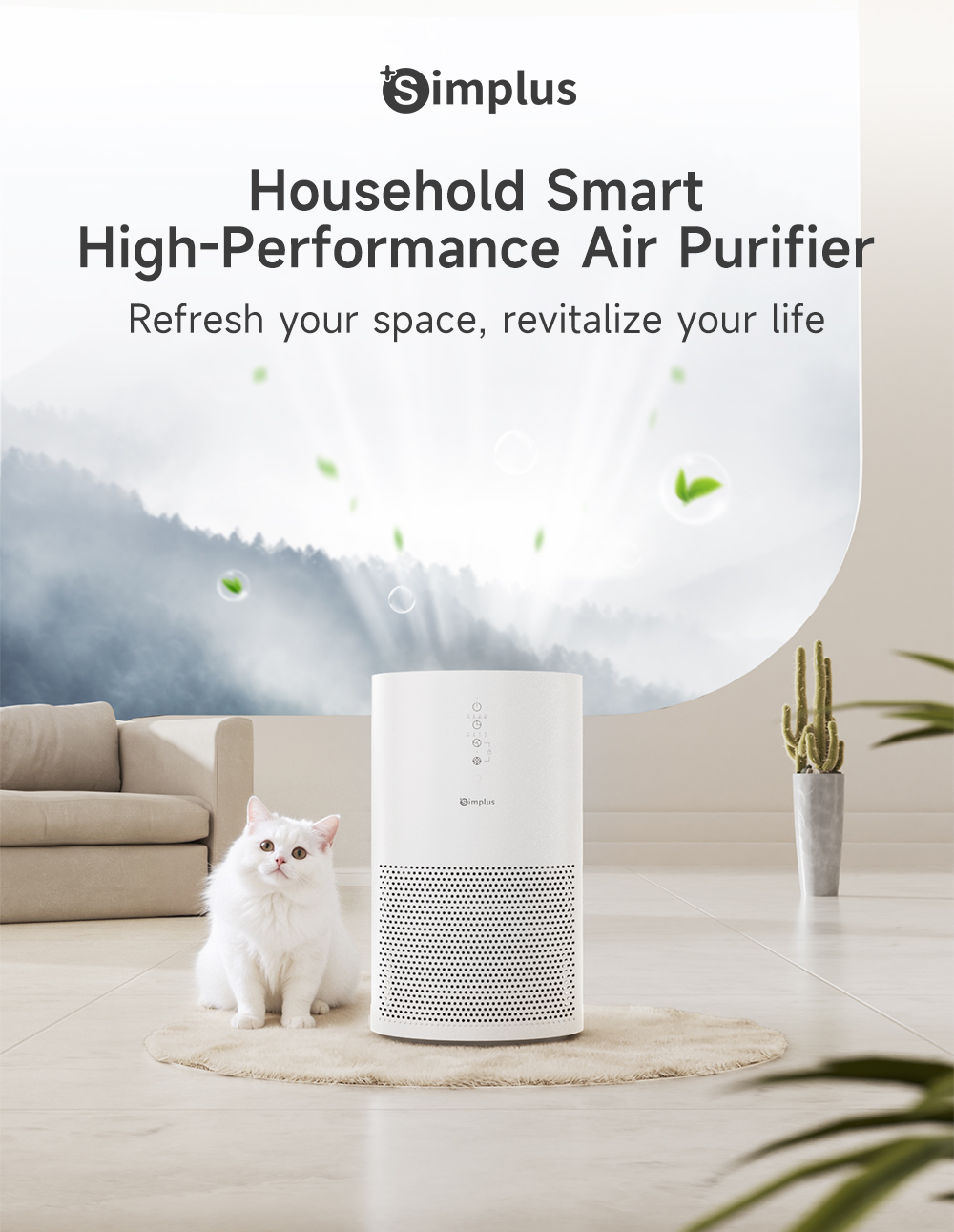 Simplus Air Purifier Filter Suitable for KQJH007 | Shopee Philippines