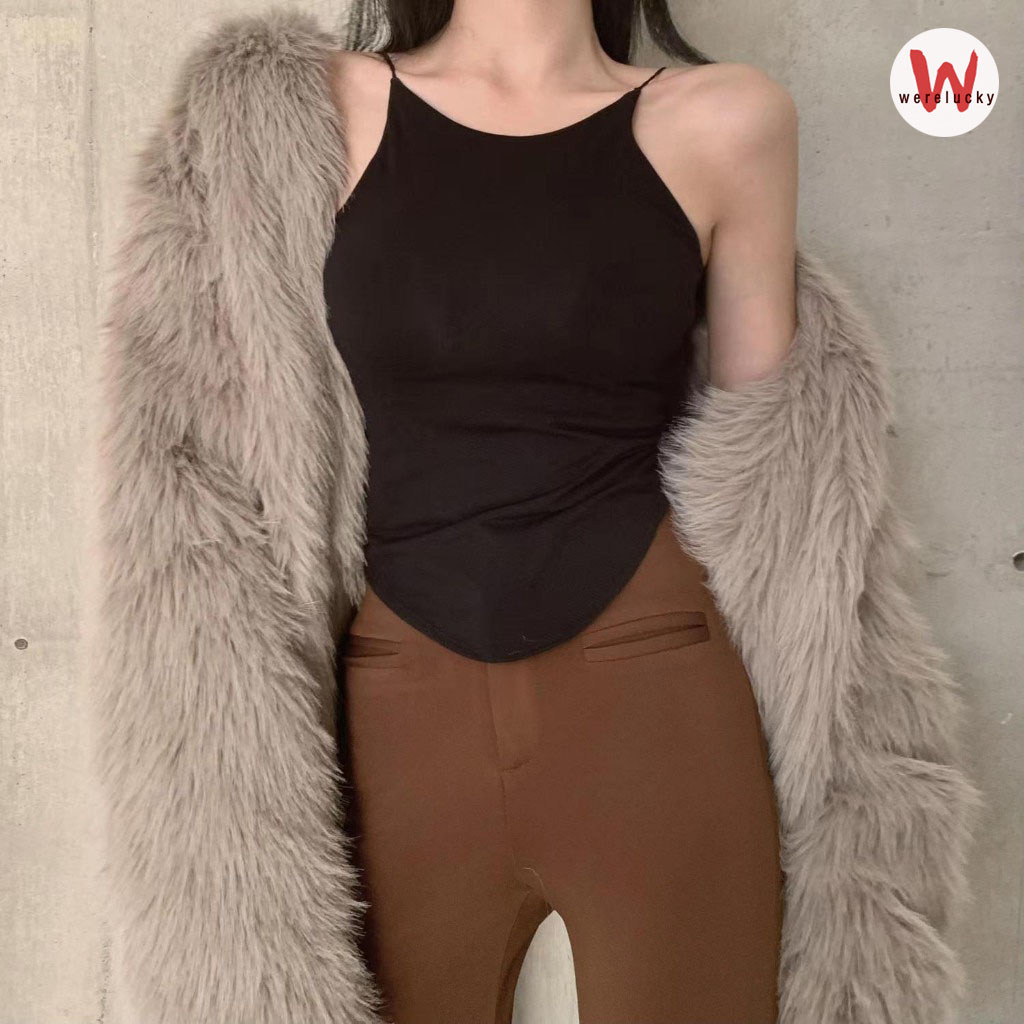 【Fast shipping】Women's Vest with Chest Pad Street Style Tube Top For ...