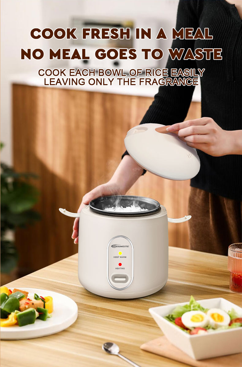 MAIMEITE Mini Rice Cooker With Steamer Multifunctiona electric cooker ...
