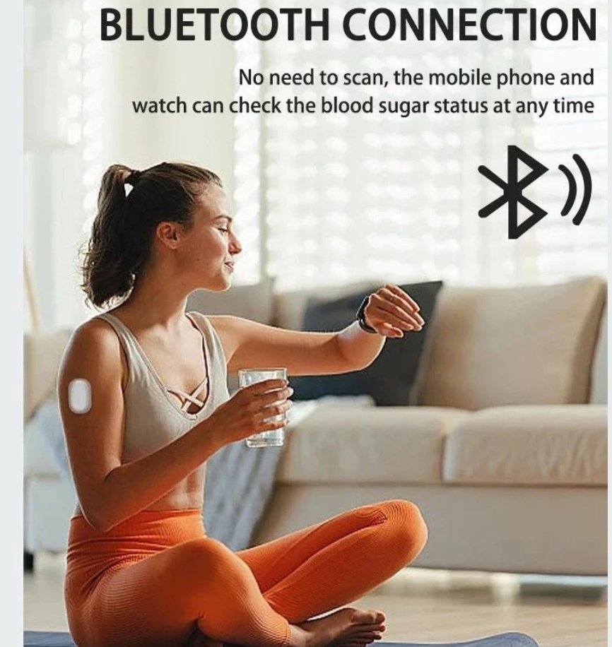 Continuous Glucose Monitoring System 24h Real-time Blood Sugar Test Kit ...