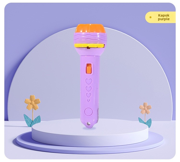 Flashlight Projector Flashlight light Toy Baby sleeping story book ...