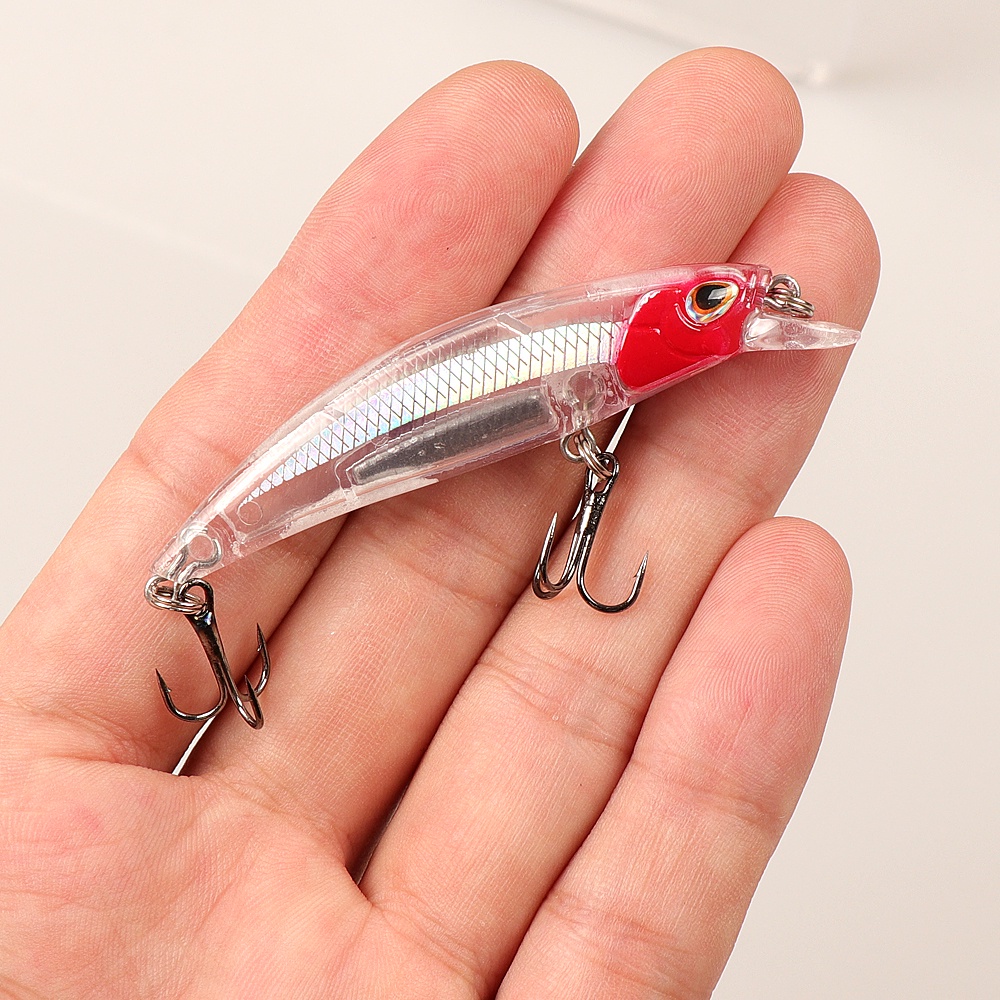 4pcs Boxxed Fishing Gear 8g/6.5g Sinking Minnow Fishing Lure Water Long Throw Lure Hard Bait ...