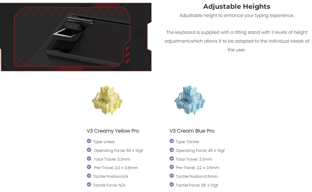 Akko The King’s Avatar 3087 V1 – Ye Xiu Mechanical Keyboard Wired with ...