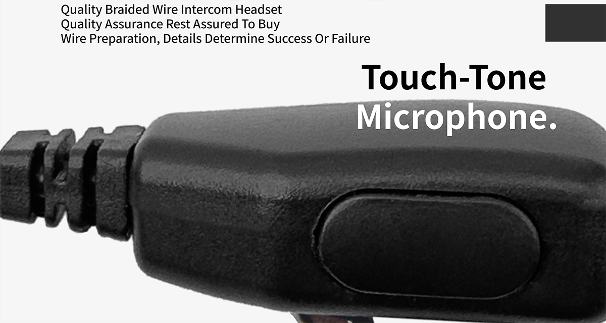 HEARTOP WG-01 For WLN/Baofeng/Kenwood 2 Pin earphone with mic Headset ...