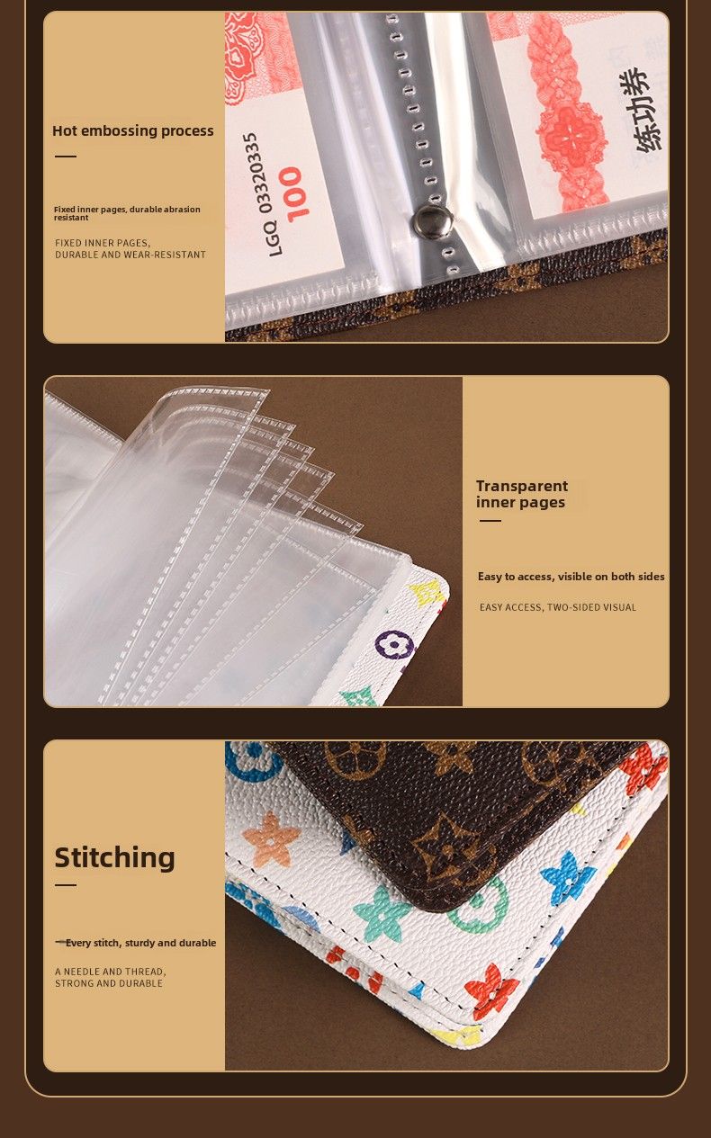 A6 100 Days Cash Wallet Saving Money Organizer| Binder Budget Cash ...