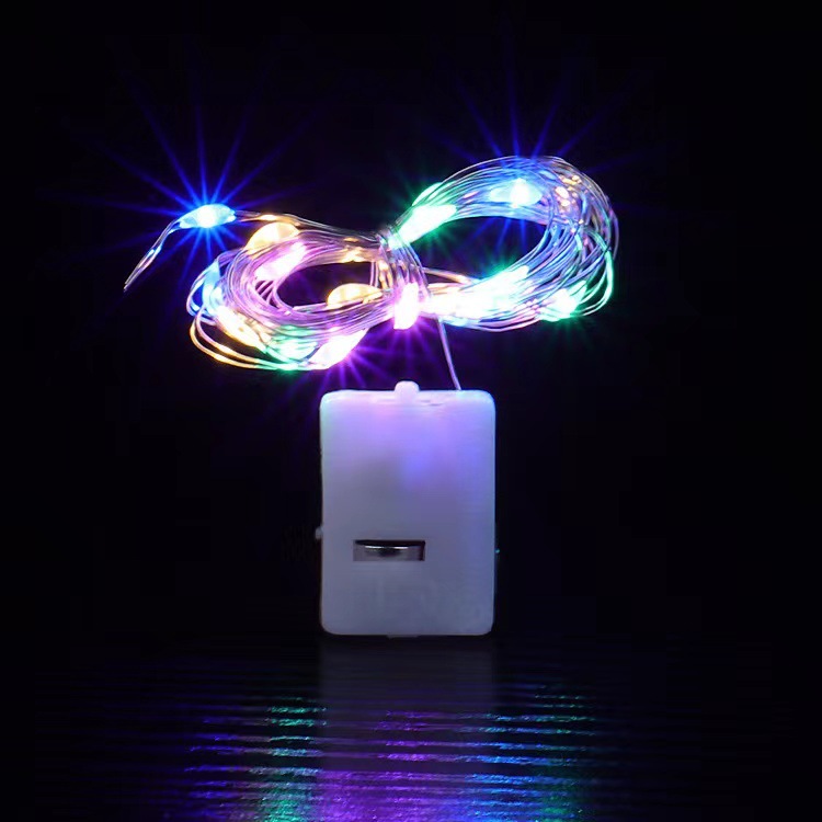 HOMEMORY Christmas Lights Mini LED 1M 2M String Light Copper Wire ...