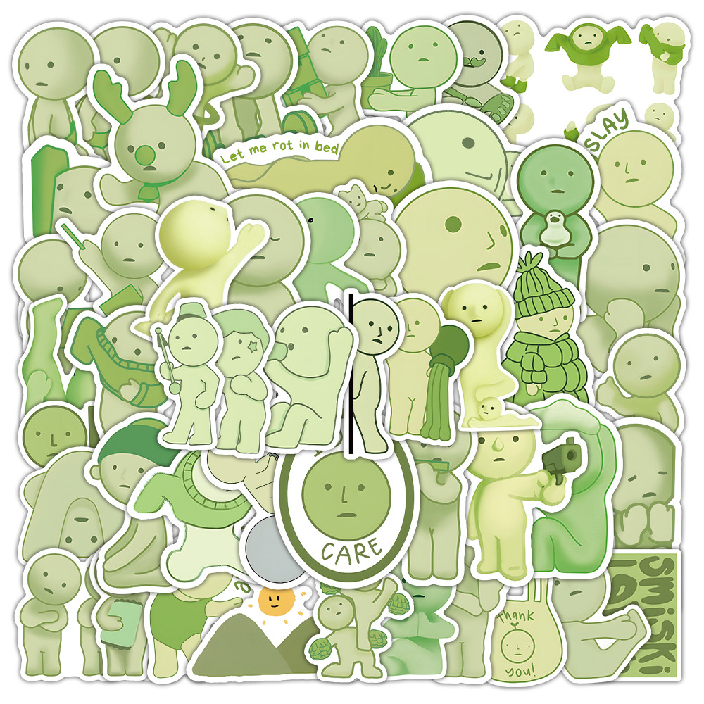 Smiski sticker waterproof stickers DIY laptop scrapbook decals ...