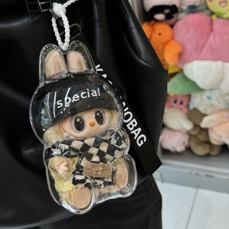 In stock, clear PC case for LABUBU new series | Shopee Philippines