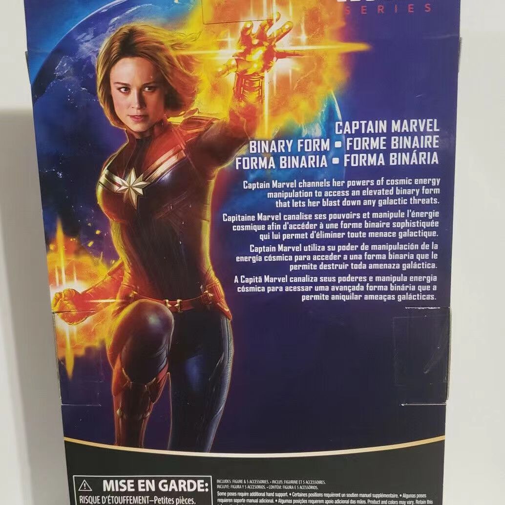 Marvel Legends Series: Captain Marvel Movie (Binary Form) Figure E5076 ...
