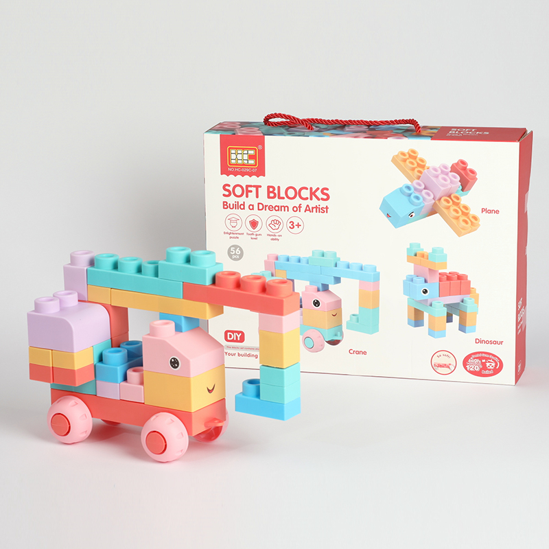 2025 Baby Building Blocks Big Size Toys For Kids Soft Blocks Early ...