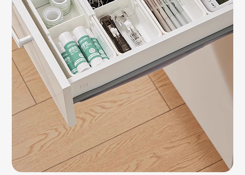 UUOY Drawer Organizer Adjustable and Scalable Drawer Storage Box ...