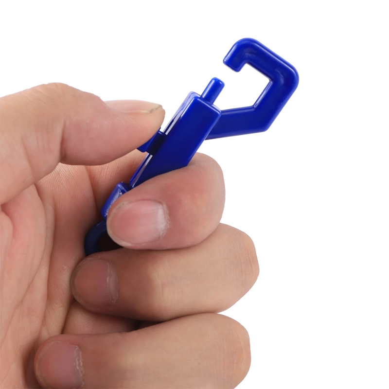 11Pcs Plastic Bird Cage Rabbit Cage Lock Spring Silk Toy Key Hook Bird ...