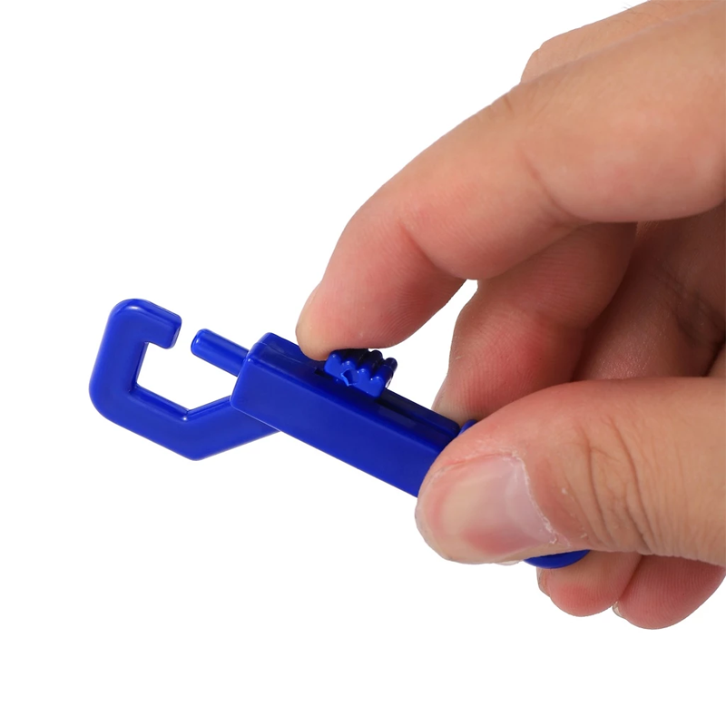 11Pcs Plastic Bird Cage Rabbit Cage Lock Spring Silk Toy Key Hook Bird ...
