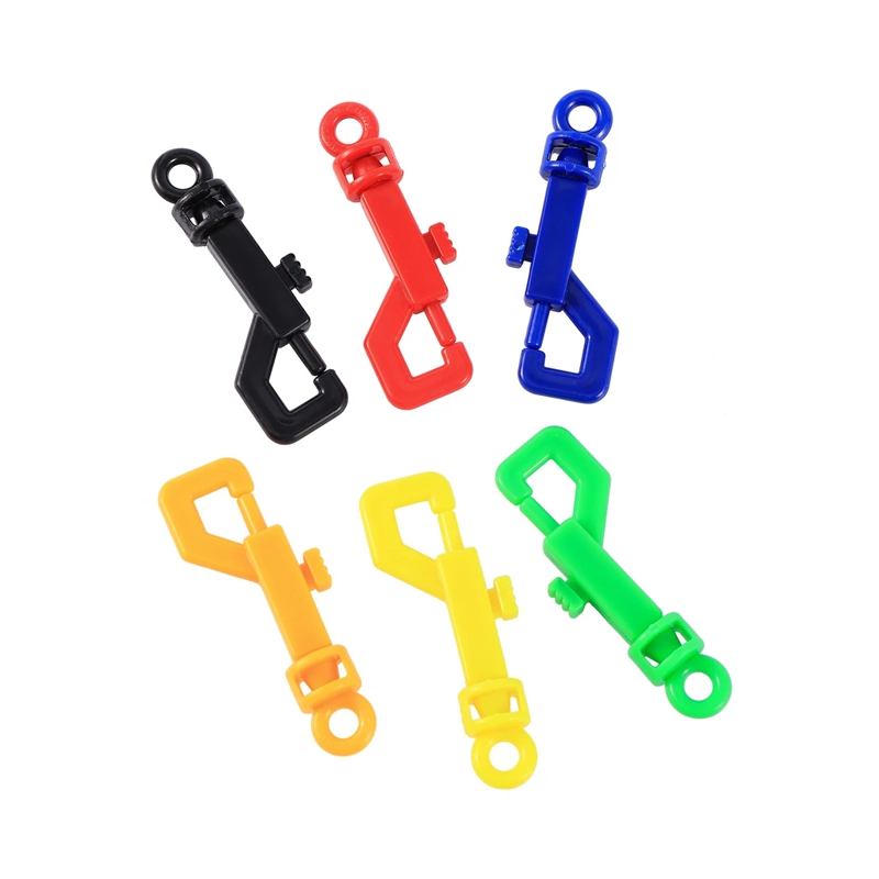11Pcs Plastic Bird Cage Rabbit Cage Lock Spring Silk Toy Key Hook Bird ...