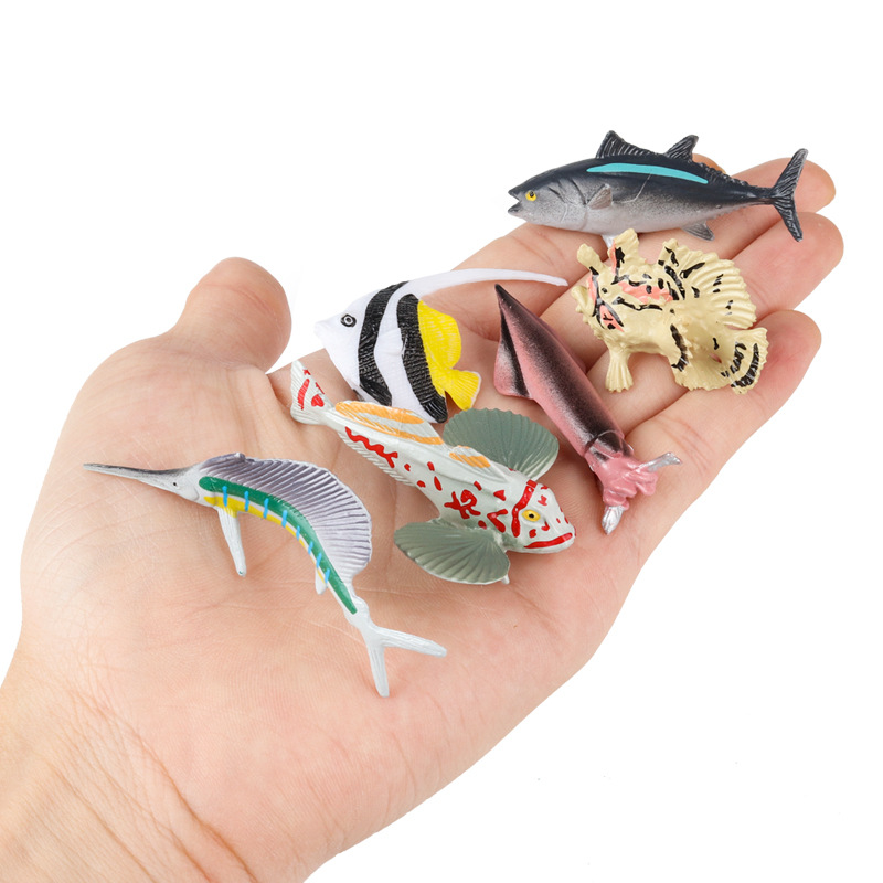 Simulation cognitive ocean deep-sea fish swarm model tuna horsefish ...