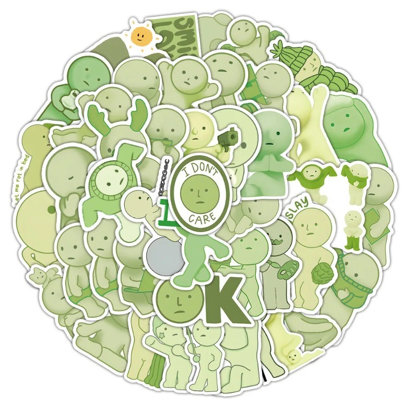 Smiski sticker waterproof stickers DIY laptop scrapbook decals ...