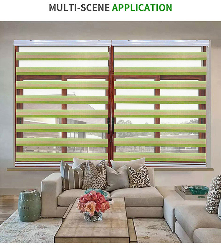 Curtain Tri-color venetian roller blinds duo roller blinds window ...