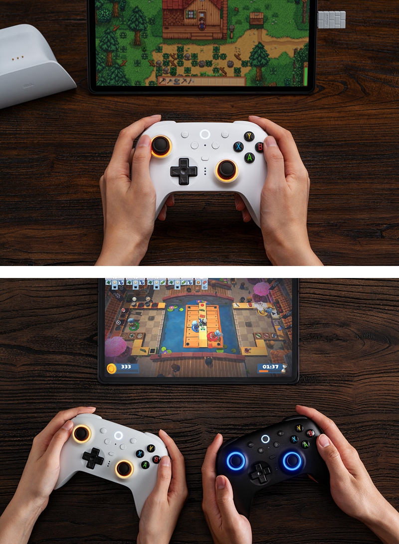 8BitDo Ultimate 2 Wireless Controller for Windows PC Android Steam Deck ...