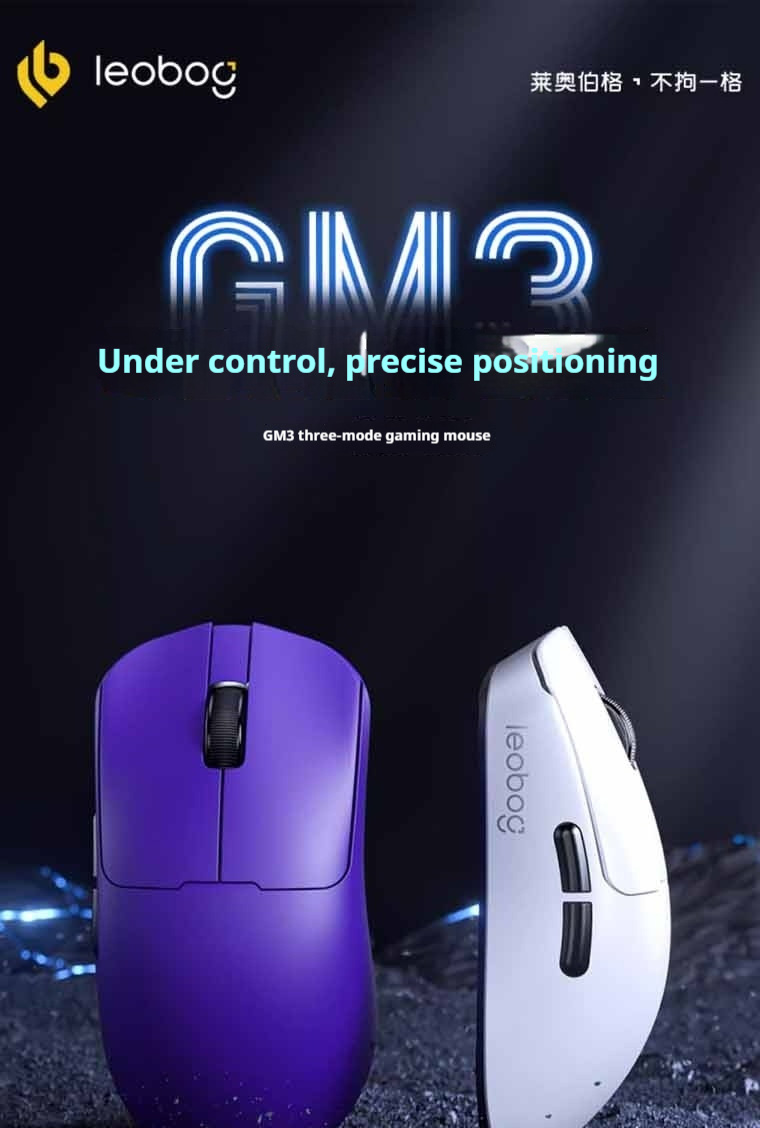 LEOBOG GM3 three mode wireless Esports gaming mouse | Shopee Philippines