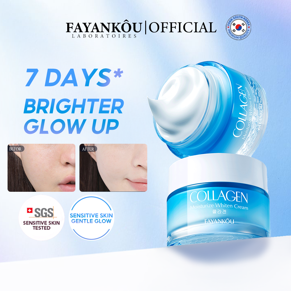 FAYANKOU Collagen Brightening Cream Deeply Moisturizing Anti Aging ...