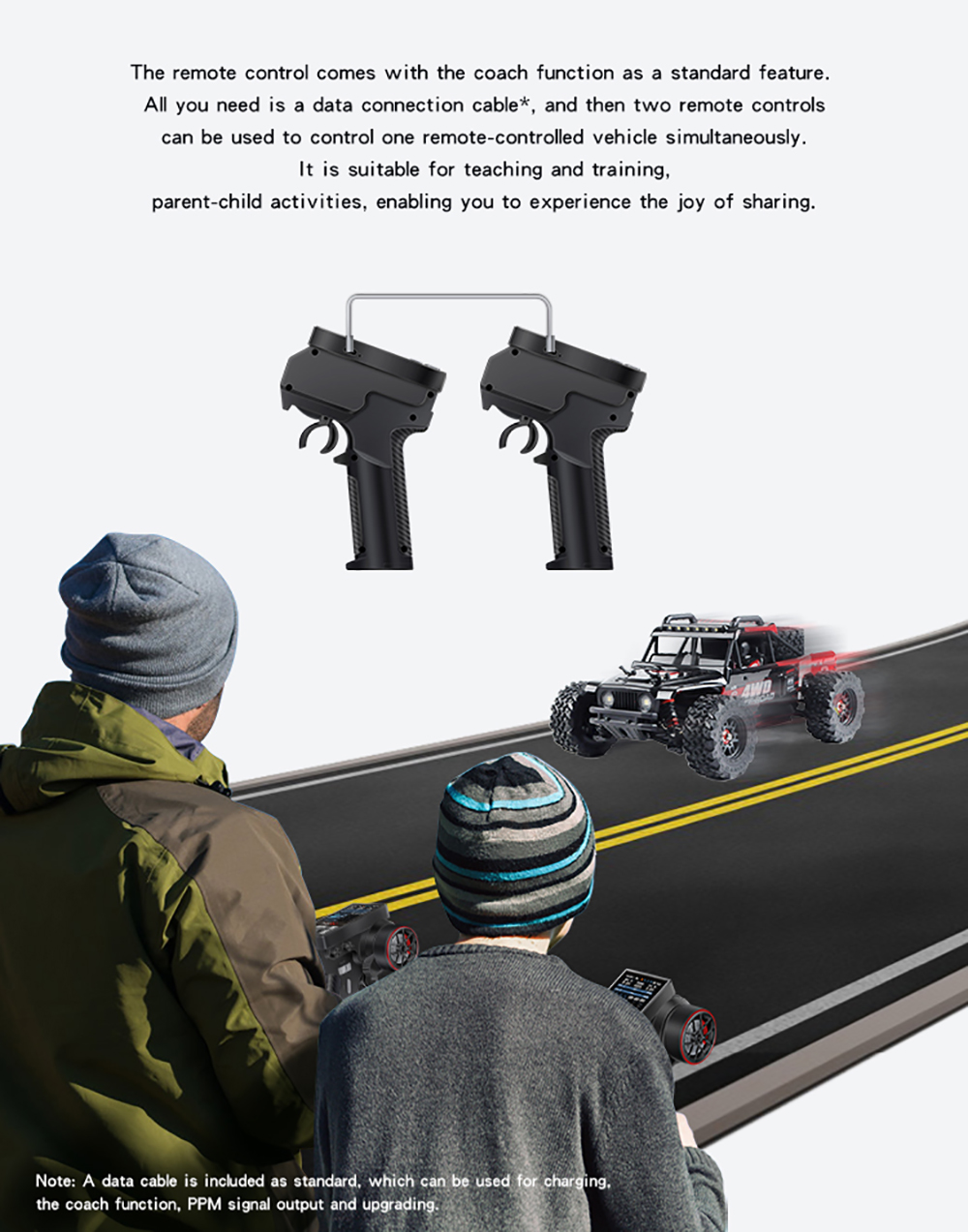 HotRC Transmitter CT-10B 10CH 2.4GHz Radio System Remote Controller ...