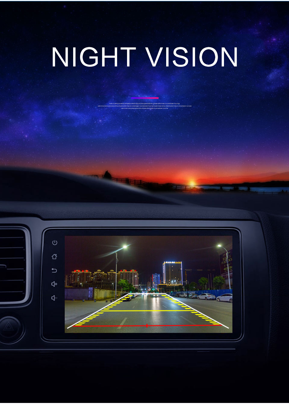 Smartour Universal 180 Degree Night Vision 1080P Dynamic Trajectory ...