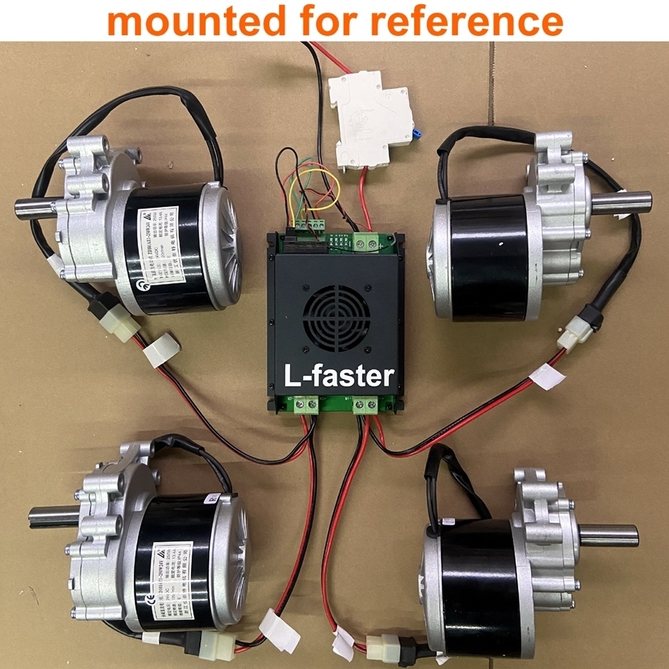 24V Electric 2WD 4WD Brushed Controller With Wireless Remote Joystick ...