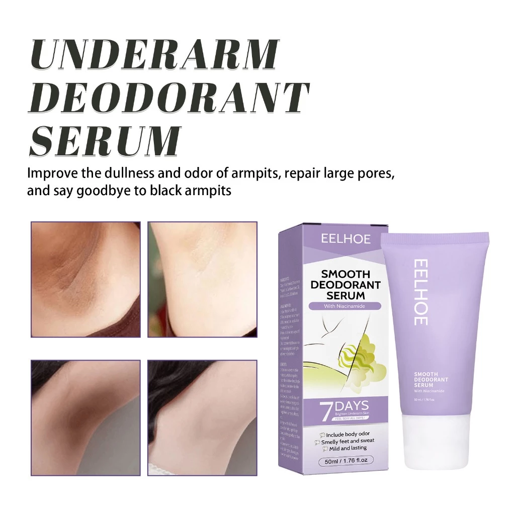 Underarm Deodorant Cream Clean Armpit Deodor Body Cleaning Sweat Odor ...