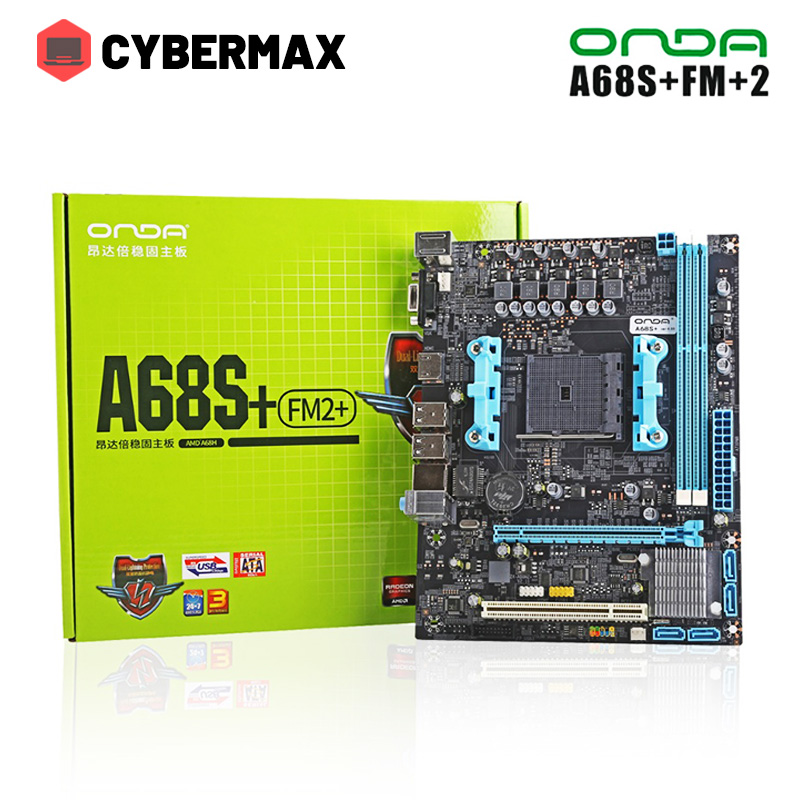 Onda A68S+ FM2/FM2+ AMD Original Package A68 DDR3 Motherboard | Shopee ...
