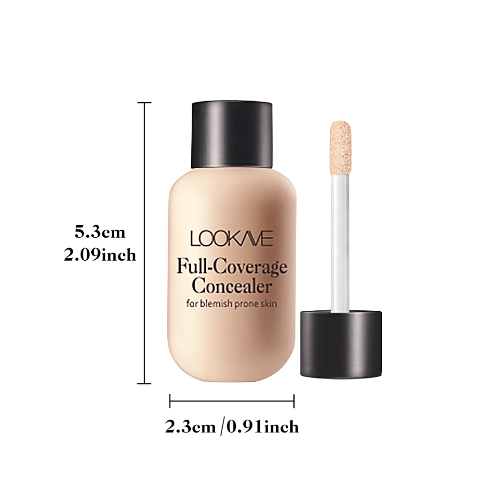 ZSEEY Liquid Concealer Full Coverage Blemishes Dark Circles And Acne ...