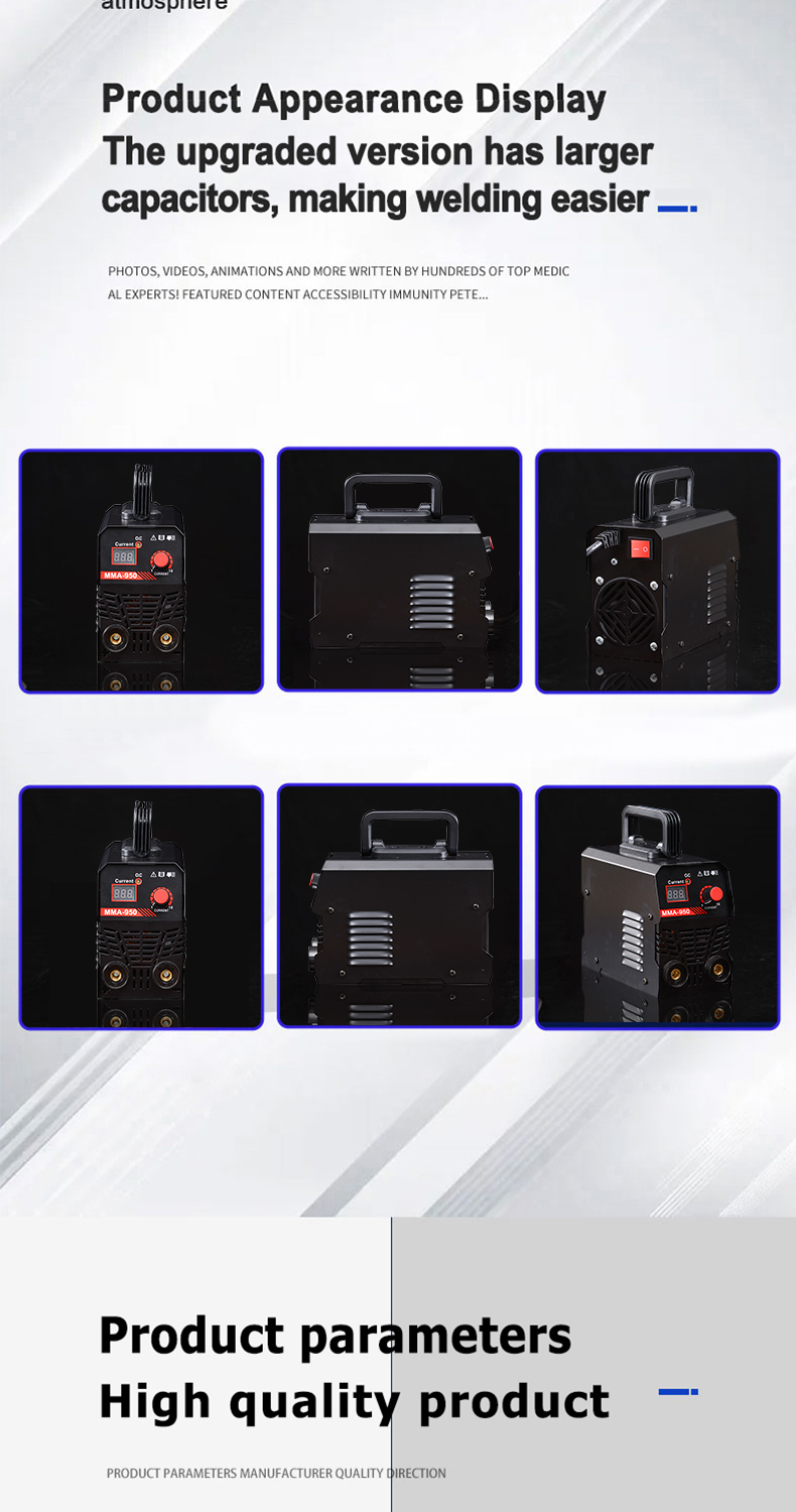 MMA-950 ARC Welding Machine Inverter Portable Welder High quality mini ...