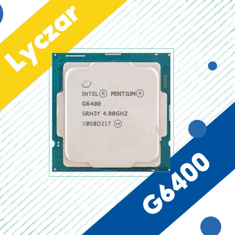 Intel Pentium G6400 Processor LGA 1200 4.0GHz 4M Cache Dual-Core 58W ...