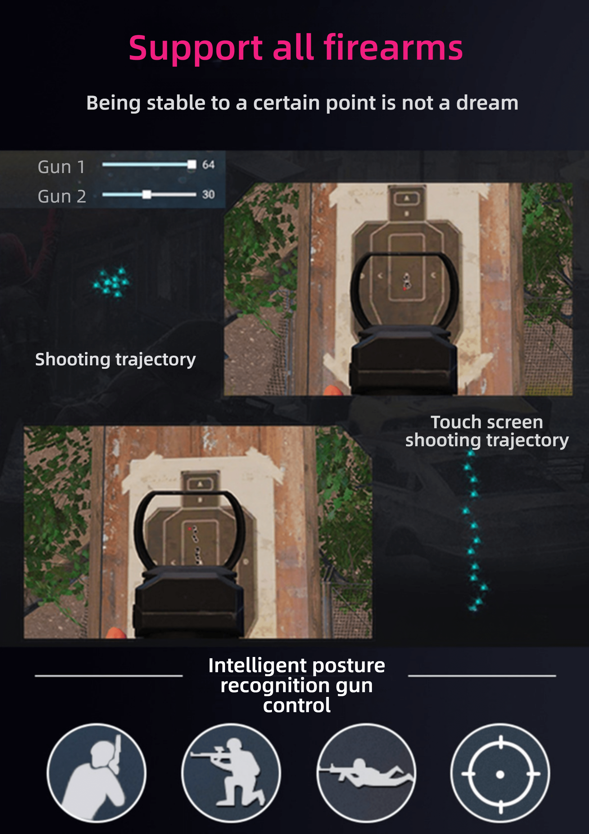 M1 Bluetooth Mobile Keyboard Call of Duty Gaming Assistant Mobile ...