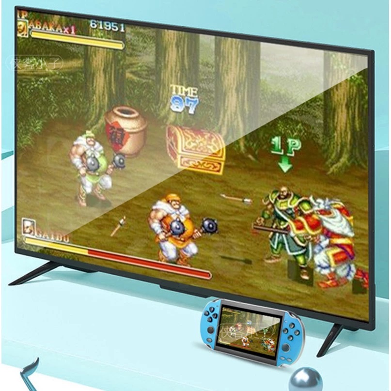PSP X7 handheld console with NES retro game support Retro game handheld ...