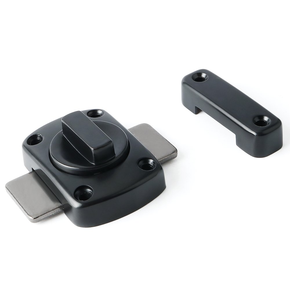 KIPRUN Rotate Bolt Latch, Zinc Alloy Thick Anti-Theft Security Gate ...