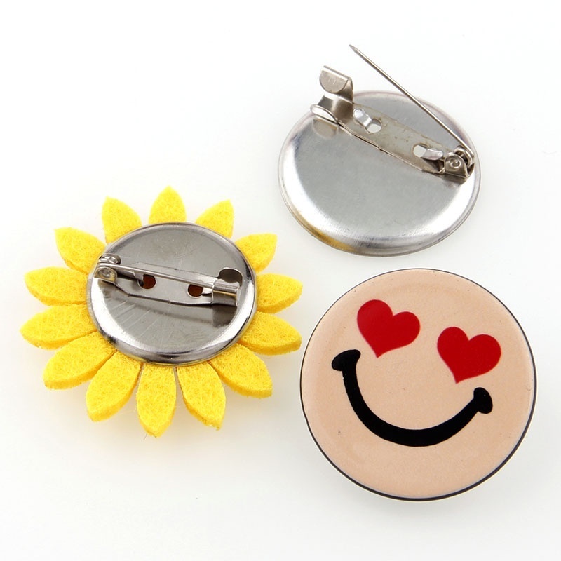 32mm Badge Button Pins/Metal Back Diy/Badge Make/Blank Raw Material ...