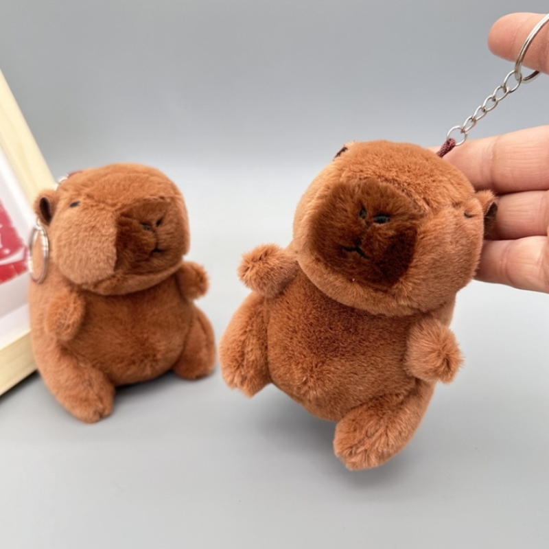 Capybara Plush Pillow, 13CM Keychain Pendant Doll For Girls, Birthday ...