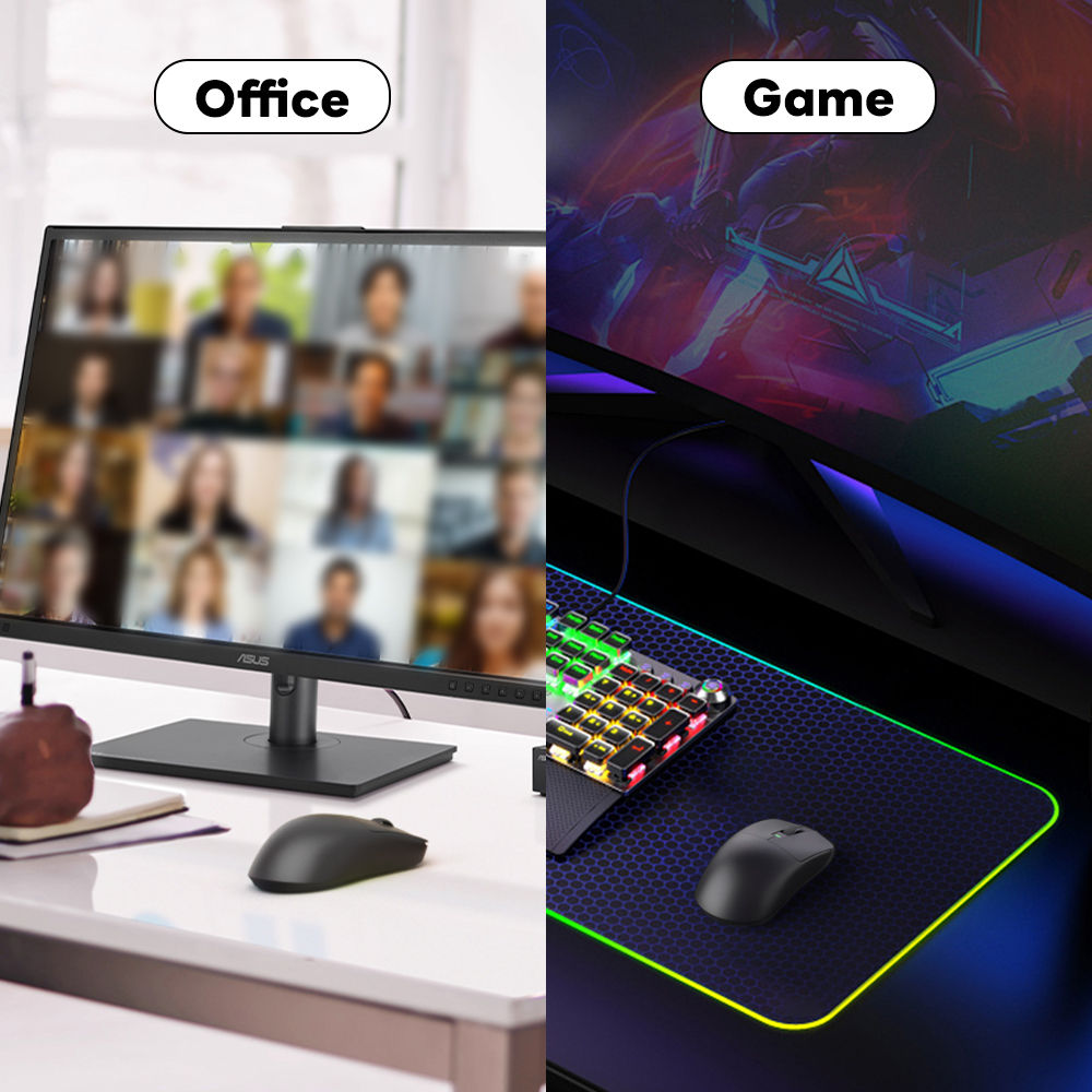 Royal Kludge RK M3 8k 8000Hz Wireless Mouse Tri-Mode Bluetooth Wireless ...