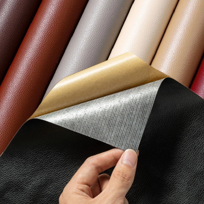 Leather 100x137cm Repair Patch Self-Adhesive Sofa Repair PU Fabric ...