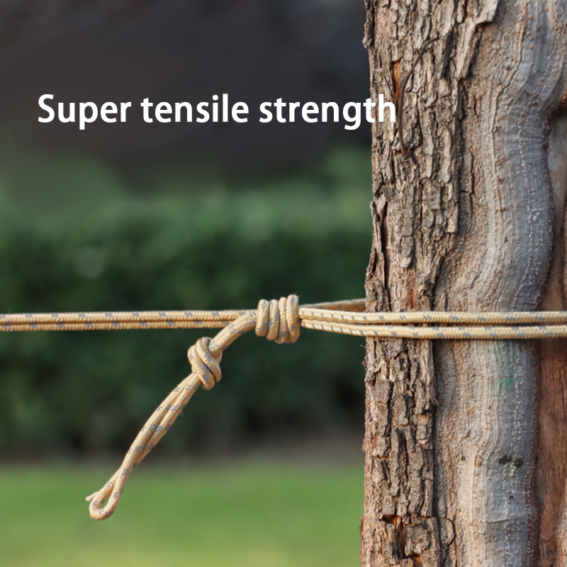 4M Camping Reflective Rope Outdoor Umbrella Rope Tent Fixed Rope Canopy ...
