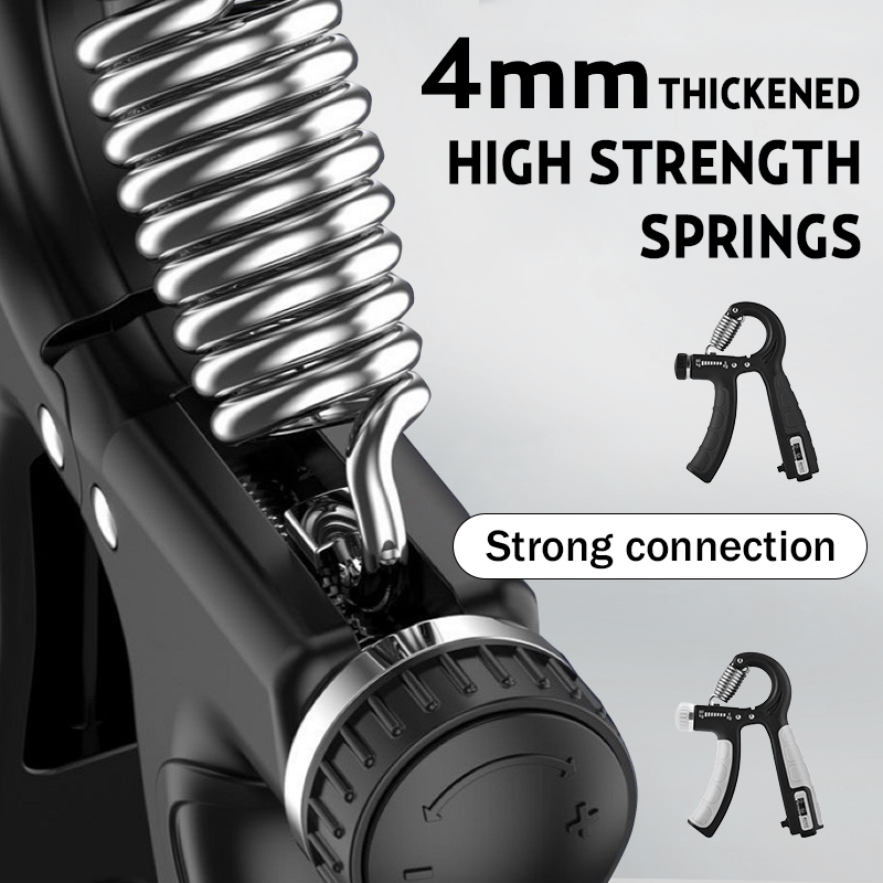 Strength Trainer Adjustable Hand Gripper Forearm Strengthener ...