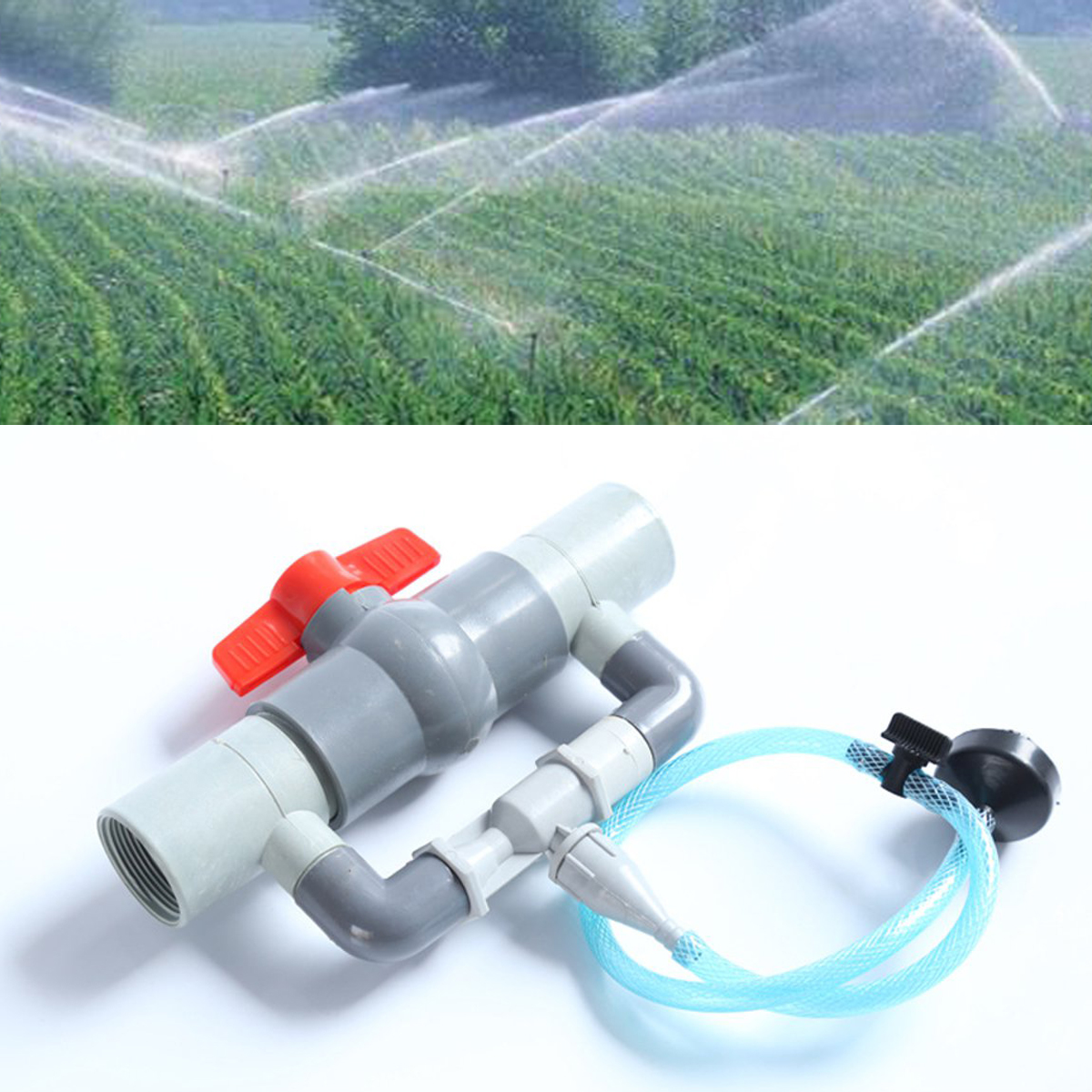 32/40/50mm Automatic Venturi Fertilizer Injector Switch Filter Water ...