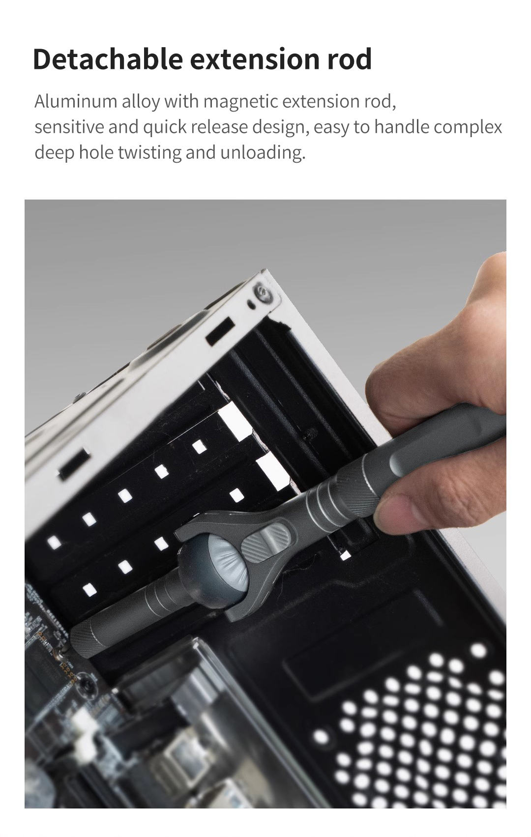 DUKA RS2 Ratchet Screwdriver Set 40 in 1 Multifunctional Toolbox Multi ...