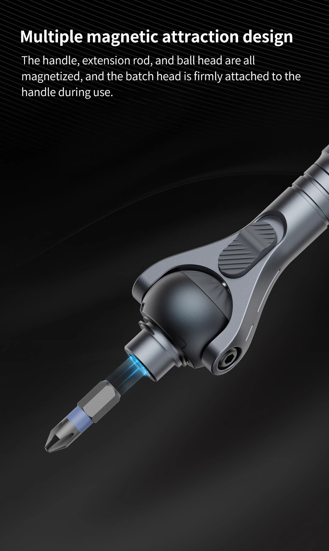 DUKA RS2 Ratchet Screwdriver Set 40 in 1 Multifunctional Toolbox Multi ...