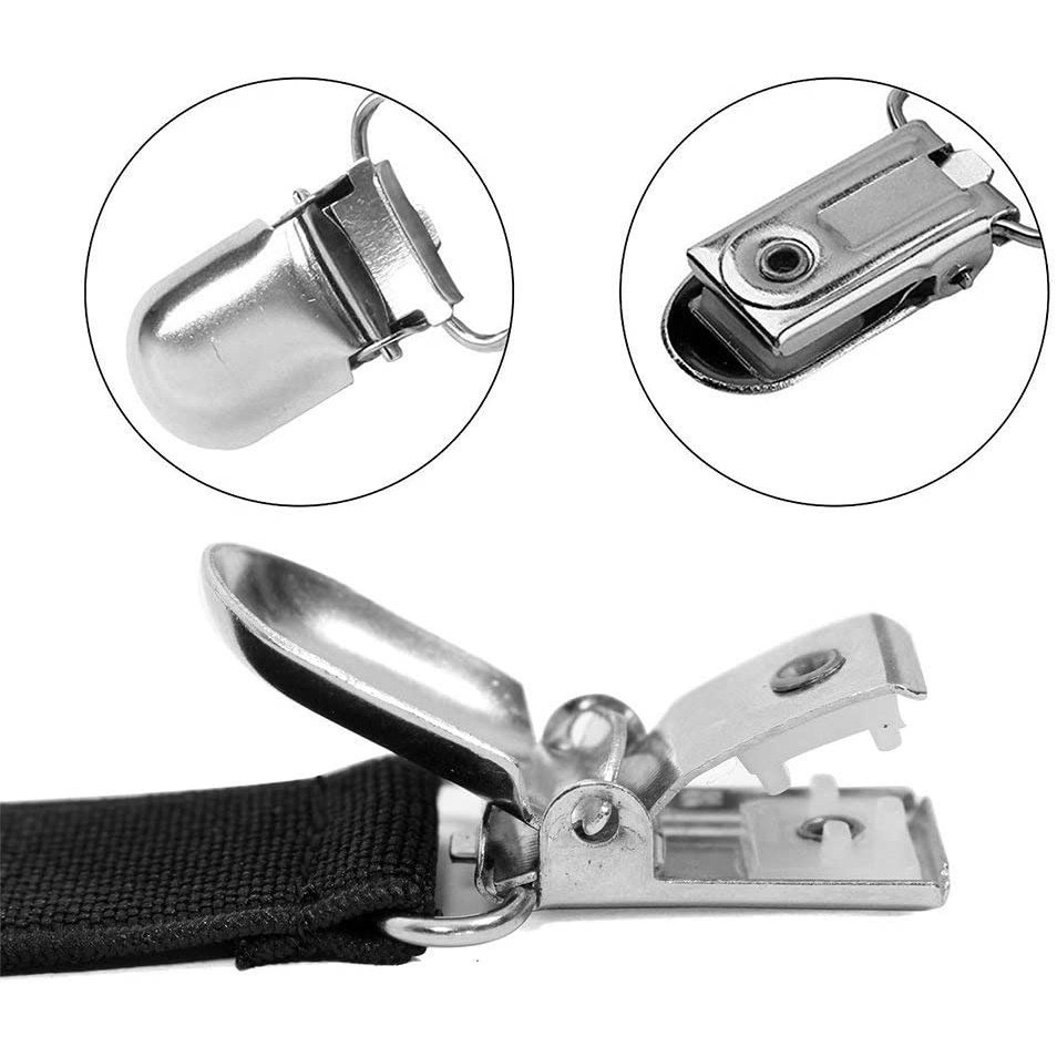 6 Sides Bed Sheet Cover Clips Adjustable Sheet Straps Suspender Gripper ...